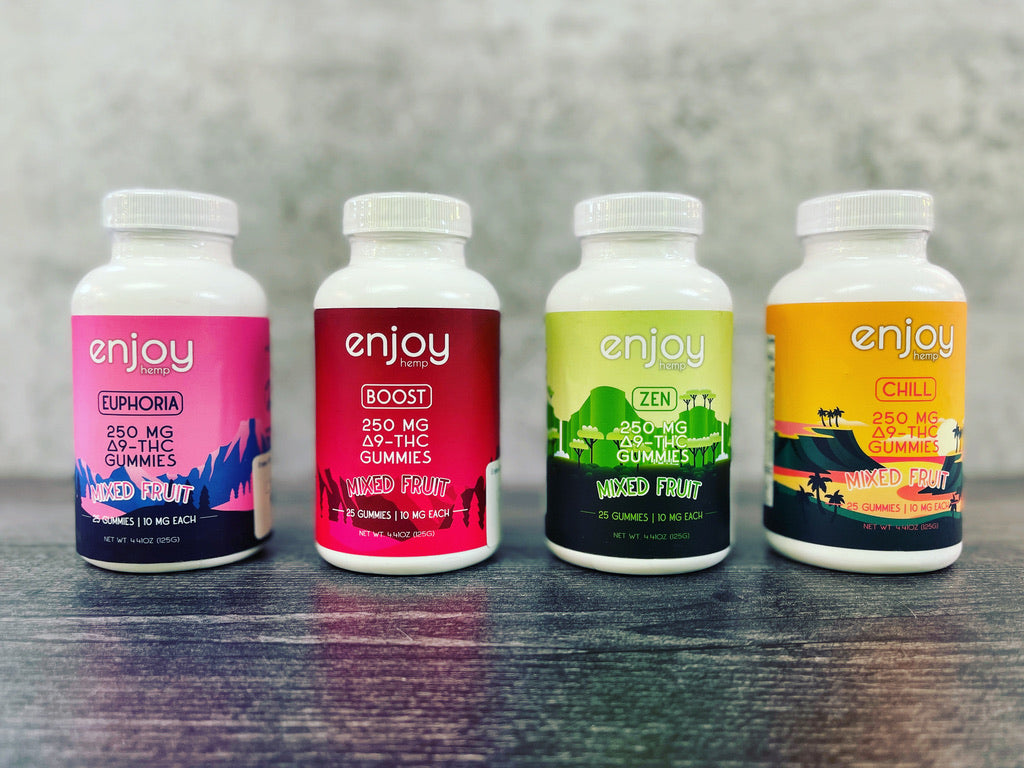 Enjoy D9 THC Gummies – Capitol Hemp, LLC