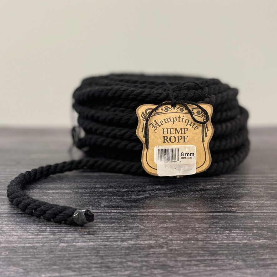 8mm Hemp Rope 65.6ft (20m) – Capitol Hemp, LLC