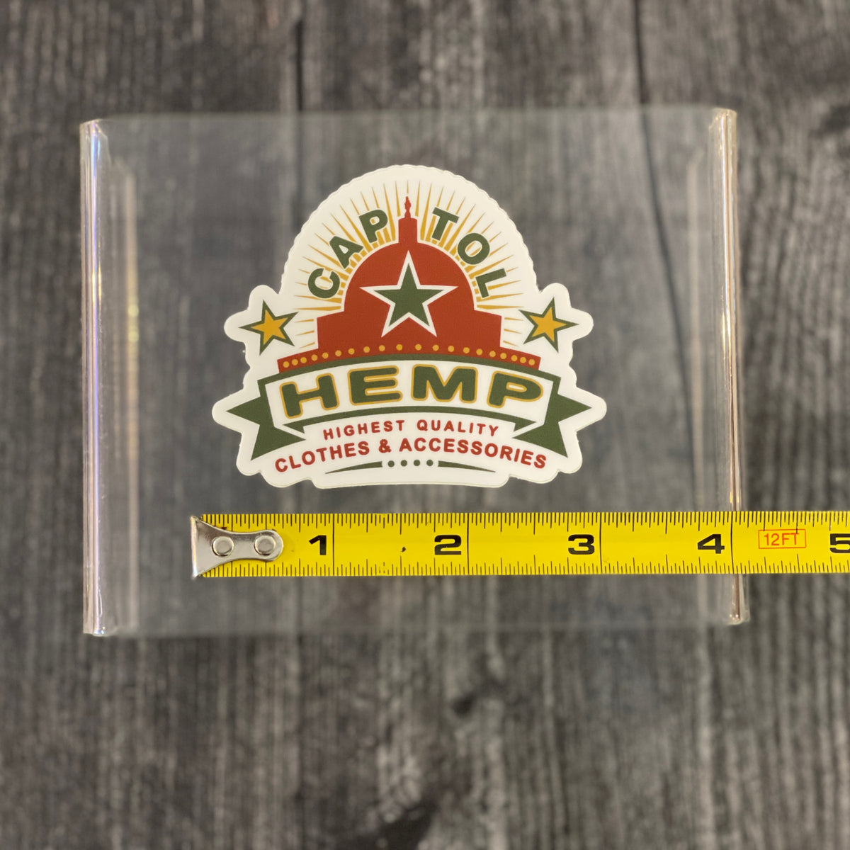 Capitol Hemp logo sticker – Capitol Hemp, LLC